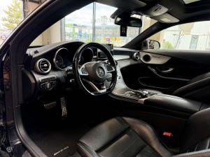 Black Mercedes-Benz C 200 2016 in Kaunas, with an engine capacity of 2.00 L and mileage of 176 thousand km for 14800 €, photo 16 on AUTOMOTO.COM.LV