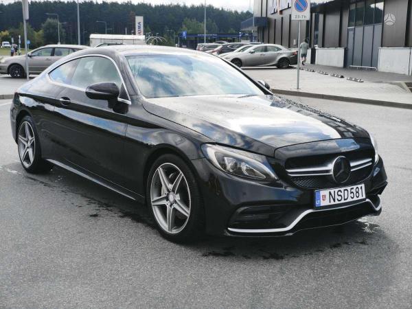 Black Mercedes-Benz C 200 2016 in Vilnius, with an engine capacity of 2.00 L and mileage of 177 thousand km for 16800 €, photo 4 on AUTOMOTO.COM.LV