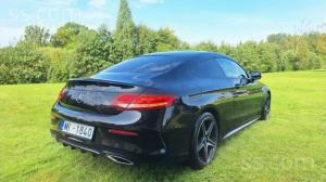 Black Mercedes-Benz C 200 2017 in Riga, with an engine capacity of 2.00 L and mileage of 140 thousand km for 21650 €, photo 5 on AUTOMOTO.COM.LV