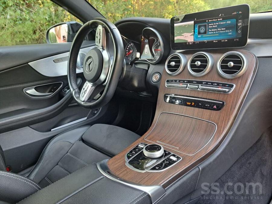 Melns Mercedes-Benz C 200 2021 Ogre, ar dzinēja tilpumu 2.00 L un nobraukumu 192 tūkst. km par 28000 €, foto 6 vietnē AUTOMOTO.COM.LV