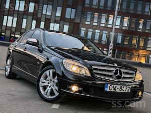 Черный Мерседес Ц 200 2008 в Рига, объемом двигателя 2.10 л и пробегом 222 тыс. км за 4750 €, фото 9 на AUTOMOTO.COM.LV
