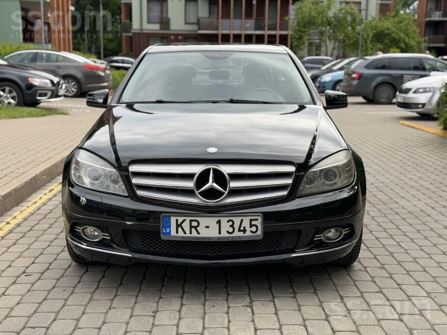 Melns Mercedes-Benz C 200 2008 Rīga, ar dzinēja tilpumu 2.20 L un nobraukumu 328 tūkst. km par 4850 €, foto 3 vietnē AUTOMOTO.COM.LV