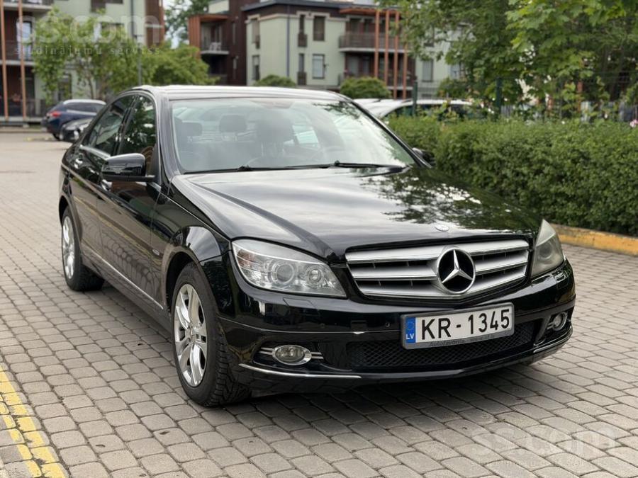 Melns Mercedes-Benz C 200 2008 Rīga, ar dzinēja tilpumu 2.20 L un nobraukumu 328 tūkst. km par 4850 €, foto 6 vietnē AUTOMOTO.COM.LV
