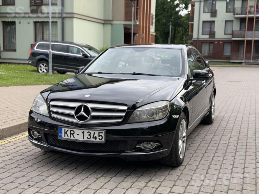 Melns Mercedes-Benz C 200 2008 Rīga, ar dzinēja tilpumu 2.20 L un nobraukumu 328 tūkst. km par 4850 €, foto 8 vietnē AUTOMOTO.COM.LV