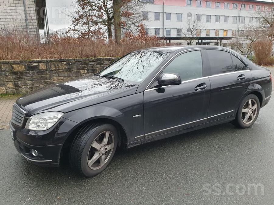 Melns Mercedes-Benz C 200 2008 Jelgava, ar dzinēja tilpumu 2.20 L un nobraukumu 190 tūkst. km par 5800 €, foto 3 vietnē AUTOMOTO.COM.LV