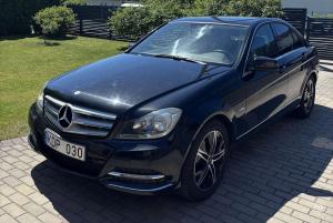 Melns Mercedes-Benz C 200 2011 Klaipėda, ar dzinēja tilpumu 2.14 L un nobraukumu 330 tūkst. km par 6900 €, foto 7 vietnē AUTOMOTO.COM.LV