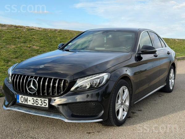 Черный Мерседес Ц 200 2016 в Талси, объемом двигателя 1.60 л и пробегом 155 тыс. км за 11200 €, фото 2 на AUTOMOTO.COM.LV