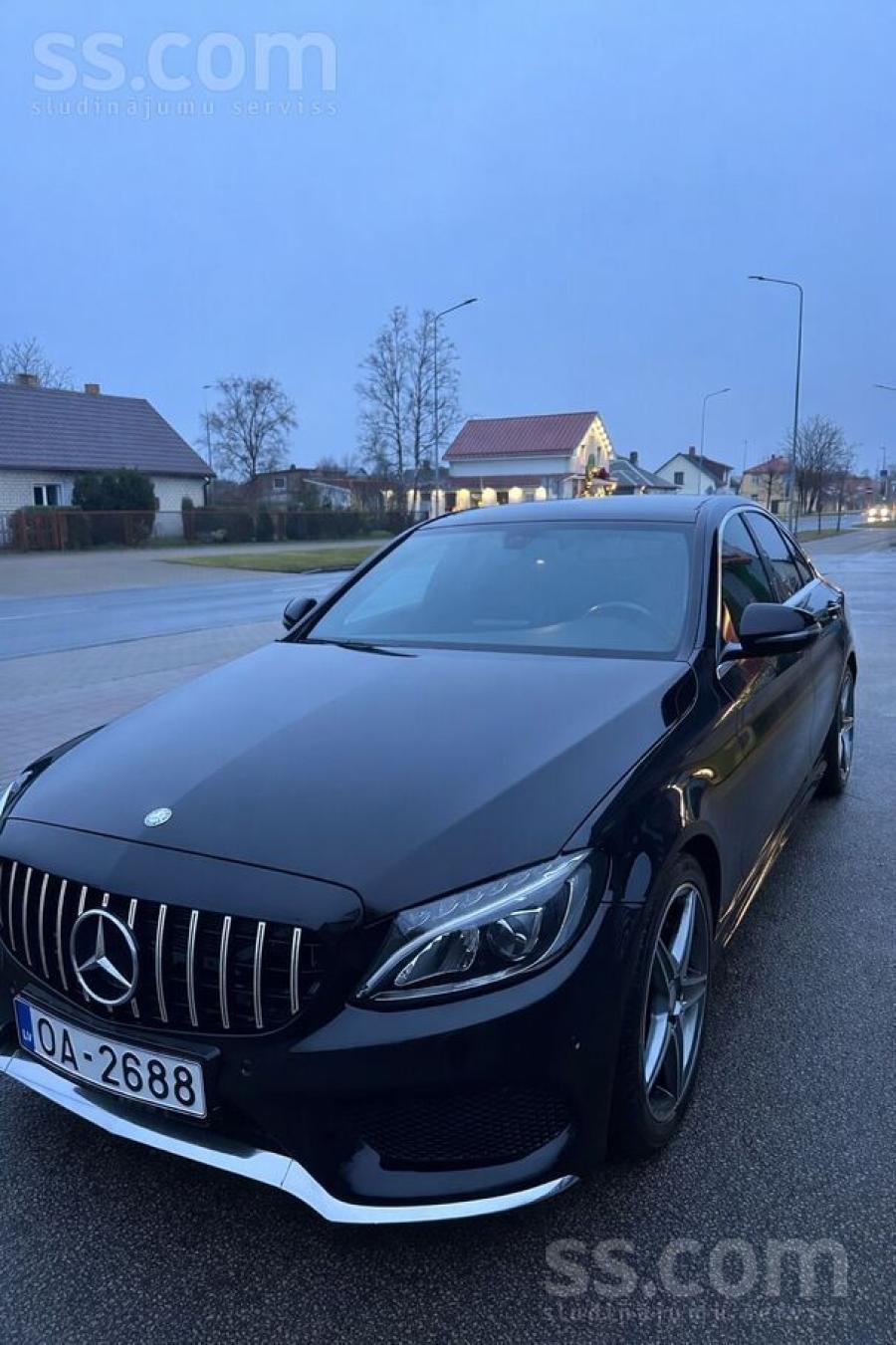Melns Mercedes-Benz C 200 2016 Liepāja, ar dzinēja tilpumu 2.10 L un nobraukumu 265 tūkst. km par 18000 €, foto 3 vietnē AUTOMOTO.COM.LV