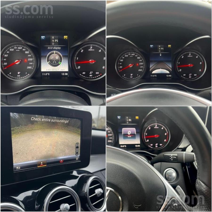 Melns Mercedes-Benz C 200 2016 Tallina, ar dzinēja tilpumu 1.60 L un nobraukumu 155 tūkst. km par 18500 €, foto 17 vietnē AUTOMOTO.COM.LV