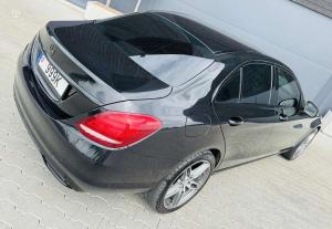 Black Mercedes-Benz C 200 2017 in Siauliai, with an engine capacity of 1.99 L and mileage of 73 thousand km for 19500 €, photo 14 on AUTOMOTO.COM.LV