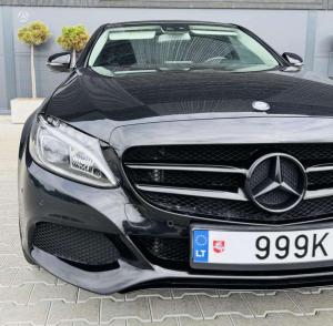 Black Mercedes-Benz C 200 2017 in Siauliai, with an engine capacity of 1.99 L and mileage of 73 thousand km for 19500 €, photo 23 on AUTOMOTO.COM.LV