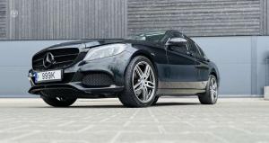 Black Mercedes-Benz C 200 2017 in Siauliai, with an engine capacity of 1.99 L and mileage of 73 thousand km for 19500 €, photo 26 on AUTOMOTO.COM.LV
