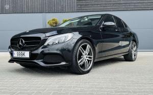 Black Mercedes-Benz C 200 2017 in Siauliai, with an engine capacity of 1.99 L and mileage of 73 thousand km for 19500 €, photo 27 on AUTOMOTO.COM.LV