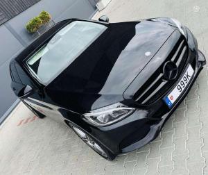 Black Mercedes-Benz C 200 2017 in Siauliai, with an engine capacity of 1.99 L and mileage of 73 thousand km for 19500 €, photo 31 on AUTOMOTO.COM.LV