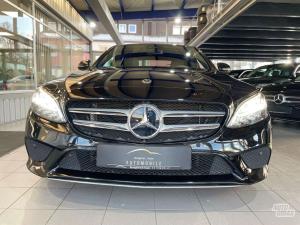 Black Mercedes-Benz C 200 2019 in Kaunas, with an engine capacity of 1.50 L and mileage of 72 thousand km for 27529 €, photo 4 on AUTOMOTO.COM.LV