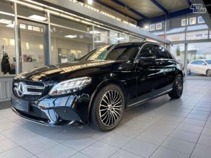 Black Mercedes-Benz C 200 2019 in Kaunas, with an engine capacity of 1.50 L and mileage of 72 thousand km for 27529 €, photo 5 on AUTOMOTO.COM.LV