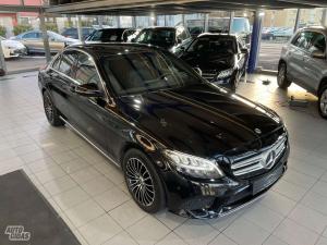 Black Mercedes-Benz C 200 2019 in Kaunas, with an engine capacity of 1.50 L and mileage of 72 thousand km for 27529 €, photo 29 on AUTOMOTO.COM.LV