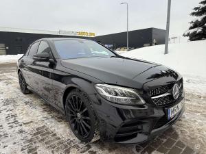 Melns Mercedes-Benz C 200 2019 Viļņa, ar dzinēja tilpumu 1.50 L un nobraukumu 110 tūkst. km par 22900 €, foto 8 vietnē AUTOMOTO.COM.LV