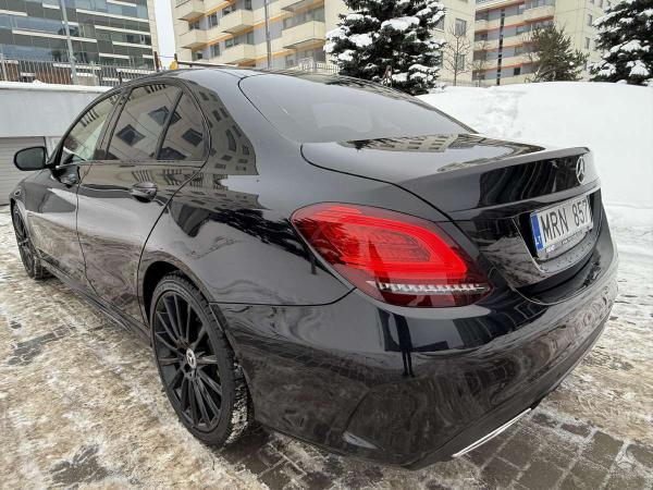 Melns Mercedes-Benz C 200 2019 Viļņa, ar dzinēja tilpumu 1.50 L un nobraukumu 110 tūkst. km par 22800 €, foto 6 vietnē AUTOMOTO.COM.LV