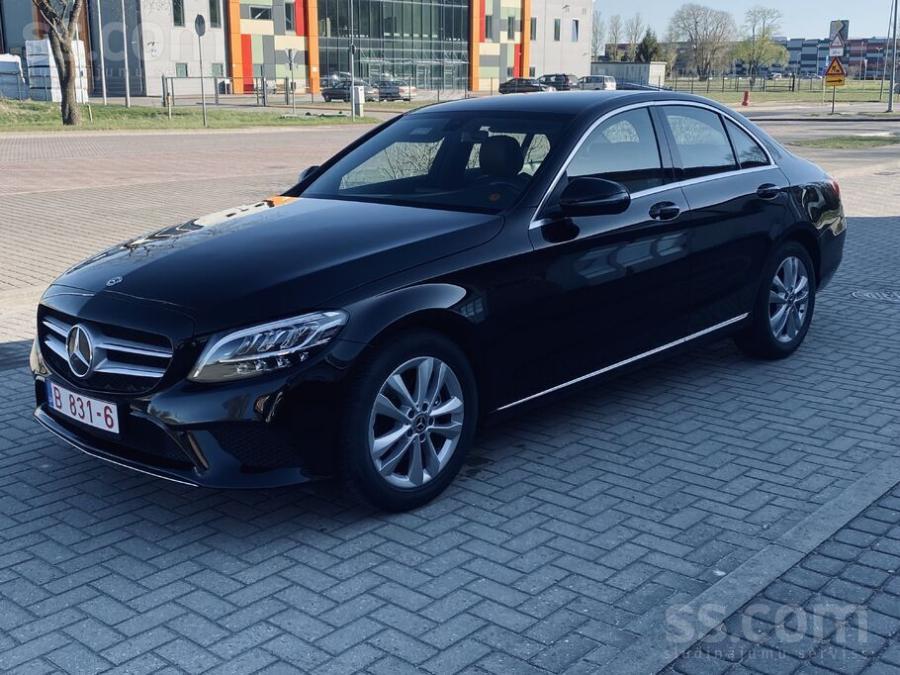 Melns Mercedes-Benz C 200 2019 Ventspils, ar dzinēja tilpumu 1.60 L un nobraukumu 158 tūkst. km par 18700 €, foto 3 vietnē AUTOMOTO.COM.LV