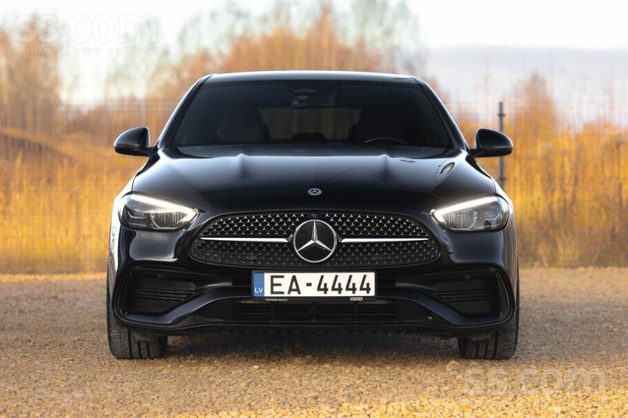 Melns Mercedes-Benz C 200 2021 Jelgava, ar dzinēja tilpumu 1.50 L un nobraukumu 0 tūkst. km par 39000 €, foto 3 vietnē AUTOMOTO.COM.LV