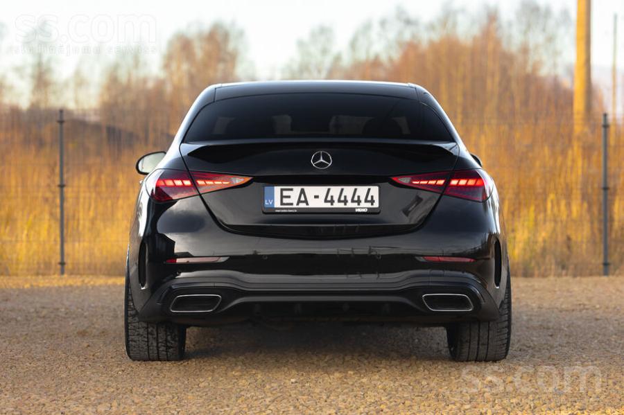 Melns Mercedes-Benz C 200 2021 Jelgava, ar dzinēja tilpumu 1.50 L un nobraukumu 0 tūkst. km par 39000 €, foto 7 vietnē AUTOMOTO.COM.LV