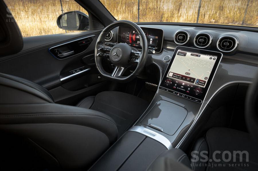 Melns Mercedes-Benz C 200 2021 Jelgava, ar dzinēja tilpumu 1.50 L un nobraukumu 0 tūkst. km par 39000 €, foto 13 vietnē AUTOMOTO.COM.LV