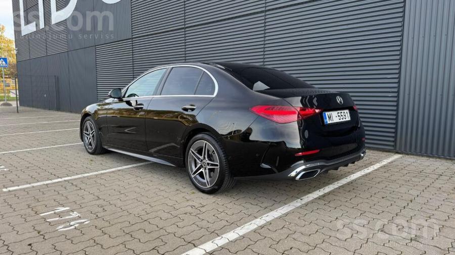 Melns Mercedes-Benz C 200 2021 Rīga, ar dzinēja tilpumu 1.50 L un nobraukumu 71 tūkst. km par 31000 €, foto 6 vietnē AUTOMOTO.COM.LV