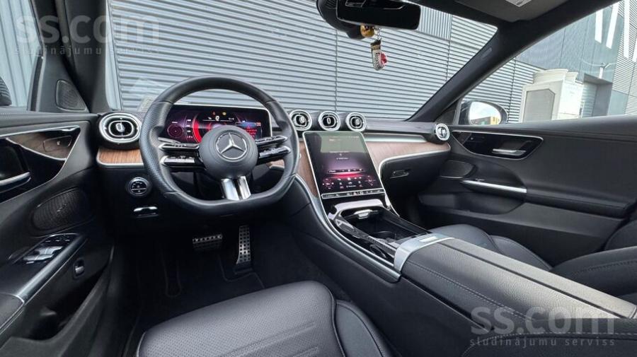 Melns Mercedes-Benz C 200 2021 Rīga, ar dzinēja tilpumu 1.50 L un nobraukumu 71 tūkst. km par 31000 €, foto 12 vietnē AUTOMOTO.COM.LV