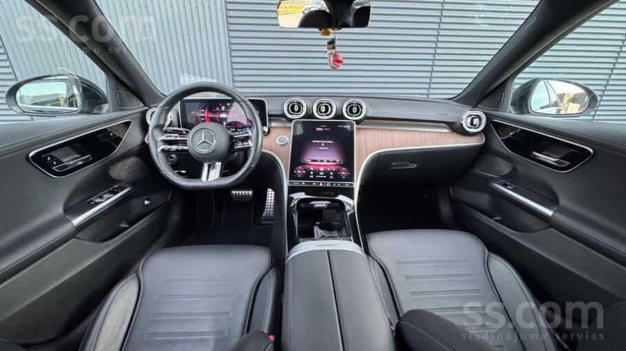 Melns Mercedes-Benz C 200 2021 Rīga, ar dzinēja tilpumu 1.50 L un nobraukumu 71 tūkst. km par 31000 €, foto 13 vietnē AUTOMOTO.COM.LV