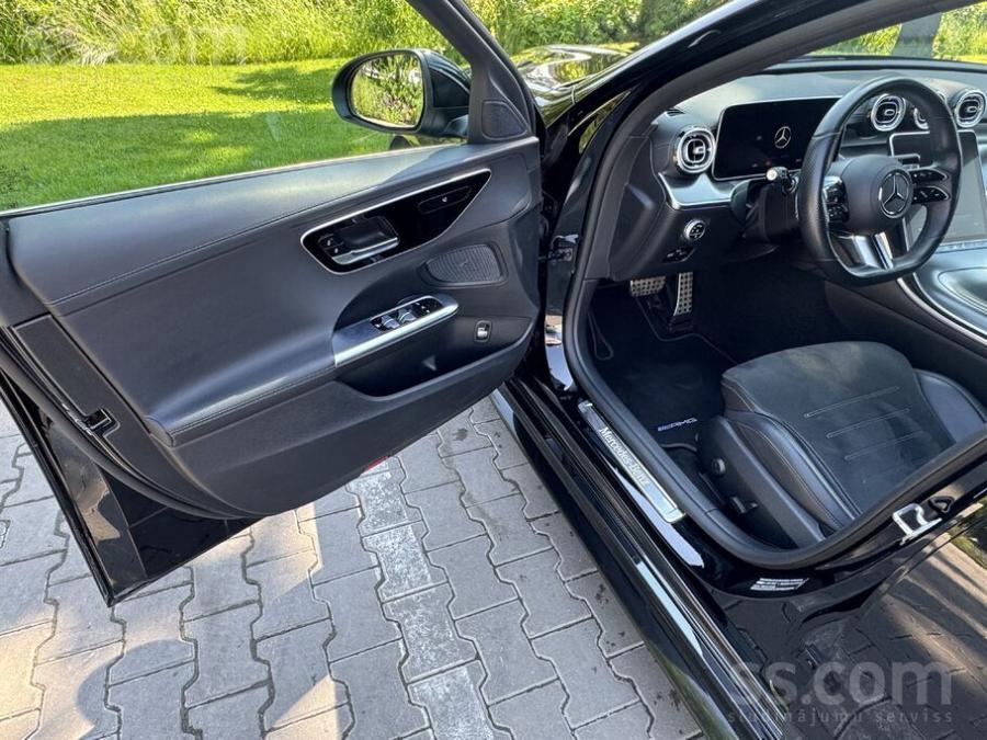 Melns Mercedes-Benz C 200 2022 Rīga, ar dzinēja tilpumu 1.50 L un nobraukumu 85 tūkst. km par 40000 €, foto 9 vietnē AUTOMOTO.COM.LV