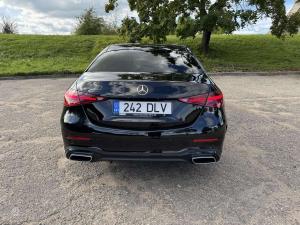Black Mercedes-Benz C 200 2023 in Kaunas, with an engine capacity of 1.50 L and mileage of 43 thousand km for 28600 €, photo 10 on AUTOMOTO.COM.LV