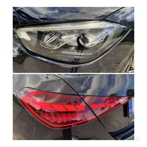 Black Mercedes-Benz C 200 2023 in Kaunas, with an engine capacity of 1.50 L and mileage of 43 thousand km for 28600 €, photo 16 on AUTOMOTO.COM.LV