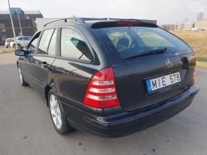 Black Mercedes-Benz C 200 2005 in Kaunas, with an engine capacity of 1.80 L and mileage of 319 thousand km for 1650 €, photo 6 on AUTOMOTO.COM.LV
