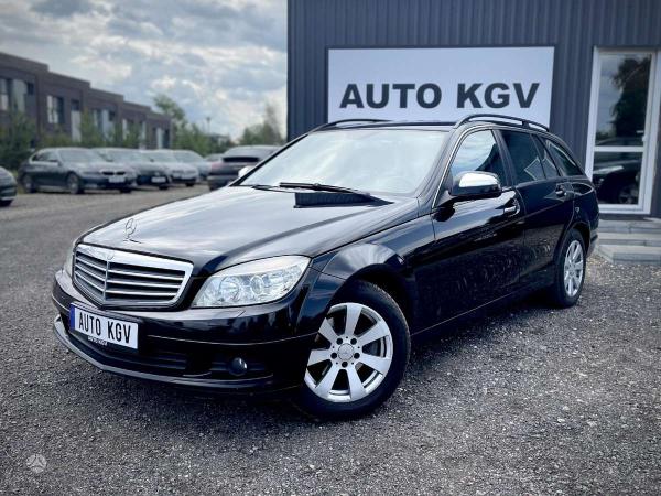 Melns Mercedes-Benz C 200 2007 Viļņa, ar dzinēja tilpumu 2.10 L un nobraukumu 375 tūkst. km par 3999 €, foto 1 vietnē AUTOMOTO.COM.LV