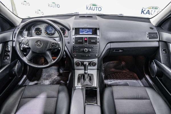 Melns Mercedes-Benz C 200 2008 Kauņa, ar dzinēja tilpumu 2.10 L un nobraukumu 0 tūkst. km par 5990 €, foto 8 vietnē AUTOMOTO.COM.LV