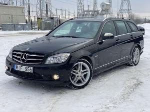 Melns Mercedes-Benz C 200 2008 Šauļi, ar dzinēja tilpumu 2.15 L un nobraukumu 390 tūkst. km par 3900 €, foto  vietnē AUTOMOTO.COM.LV