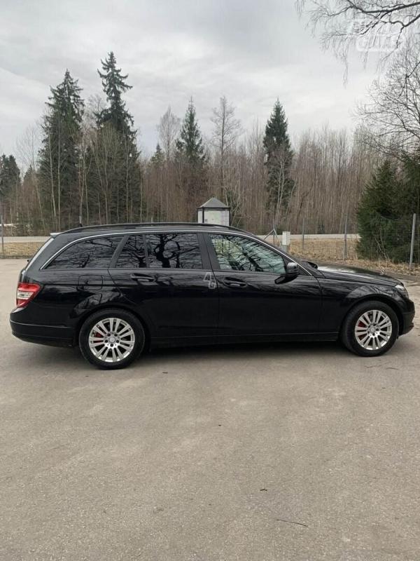 Black Mercedes-Benz C 200 2008 in Kupiskis, with an engine capacity of 2.20 L and mileage of 275 thousand km for 3950 €, photo 10 on AUTOMOTO.COM.LV