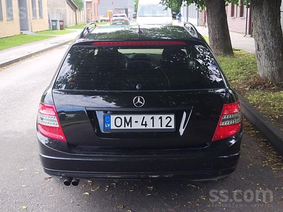 Melns Mercedes-Benz C 200 2009 Rīga, ar dzinēja tilpumu 2.20 L un nobraukumu 0 tūkst. km par 3900 €, foto 7 vietnē AUTOMOTO.COM.LV