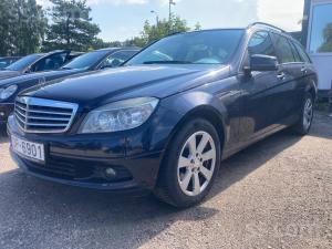 Black Mercedes-Benz C 200 2009 in Riga, with an engine capacity of 2.10 L and mileage of 0 thousand km for 3600 €, photo  on AUTOMOTO.COM.LV