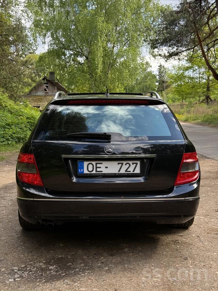 Melns Mercedes-Benz C 200 2009 Rīga, ar dzinēja tilpumu 2.20 L un nobraukumu 286 tūkst. km par 5000 €, foto 7 vietnē AUTOMOTO.COM.LV