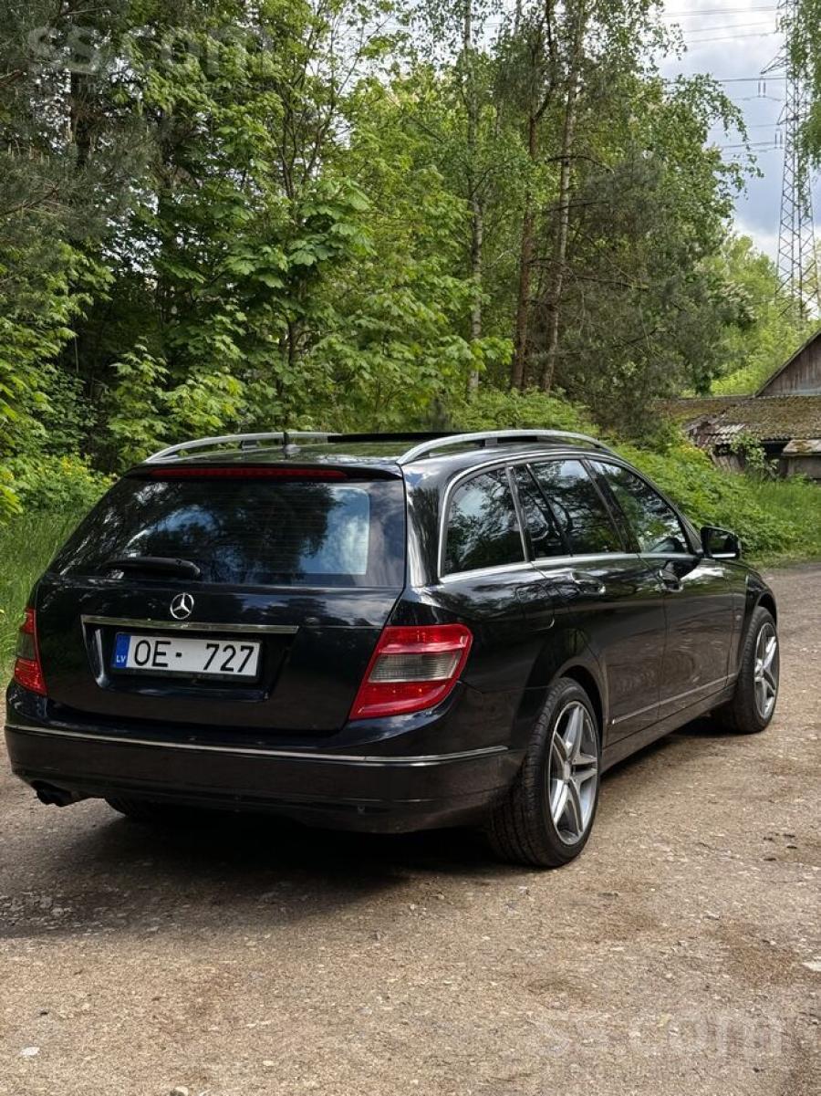 Melns Mercedes-Benz C 200 2009 Rīga, ar dzinēja tilpumu 2.20 L un nobraukumu 286 tūkst. km par 5000 €, foto 8 vietnē AUTOMOTO.COM.LV