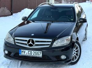Black Mercedes-Benz C 200 2010 in Kaunas, with an engine capacity of 2.15 L and mileage of 320 thousand km for 4650 €, photo 2 on AUTOMOTO.COM.LV