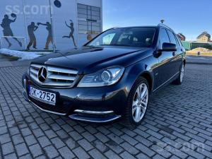 Черный Мерседес Ц 200 2011 в Рига, объемом двигателя 2.20 л и пробегом 350 тыс. км за 5490 €, фото  на AUTOMOTO.COM.LV