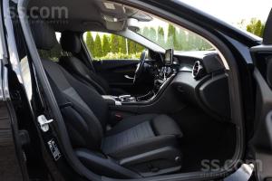 Black Mercedes-Benz C 200 2015 in Jelgava, with an engine capacity of 1.60 L and mileage of 270 thousand km for 11500 €, photo 7 on AUTOMOTO.COM.LV