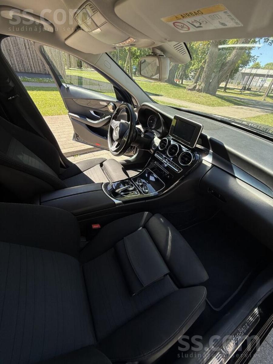 Melns Mercedes-Benz C 200 2015 Dobele, ar dzinēja tilpumu 1.60 L un nobraukumu 254 tūkst. km par 8990 €, foto 13 vietnē AUTOMOTO.COM.LV