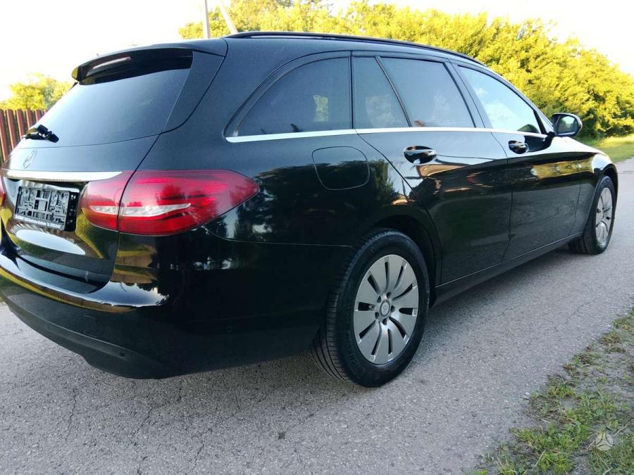 Melns Mercedes-Benz C 200 2015 Kauņa, ar dzinēja tilpumu 1.60 L un nobraukumu 320 tūkst. km par 7399 €, foto 7 vietnē AUTOMOTO.COM.LV