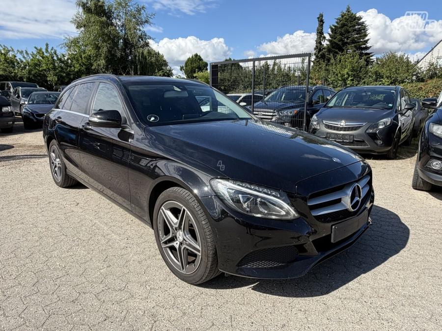 Black Mercedes-Benz C 200 2015 in Vilnius, with an engine capacity of 1.60 L and mileage of 235 thousand km for 8999 €, photo 1 on AUTOMOTO.COM.LV