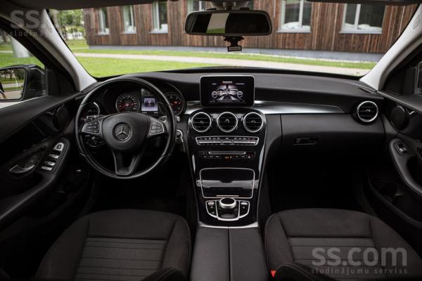 Melns Mercedes-Benz C 200 2016 Dobele, ar dzinēja tilpumu 2.20 L un nobraukumu 250 tūkst. km par 11500 €, foto 9 vietnē AUTOMOTO.COM.LV