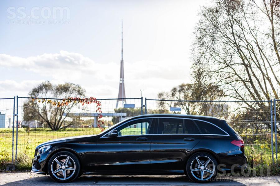 Melns Mercedes-Benz C 200 2016 Rīga, ar dzinēja tilpumu 2.20 L un nobraukumu 264 tūkst. km par 13990 €, foto 5 vietnē AUTOMOTO.COM.LV